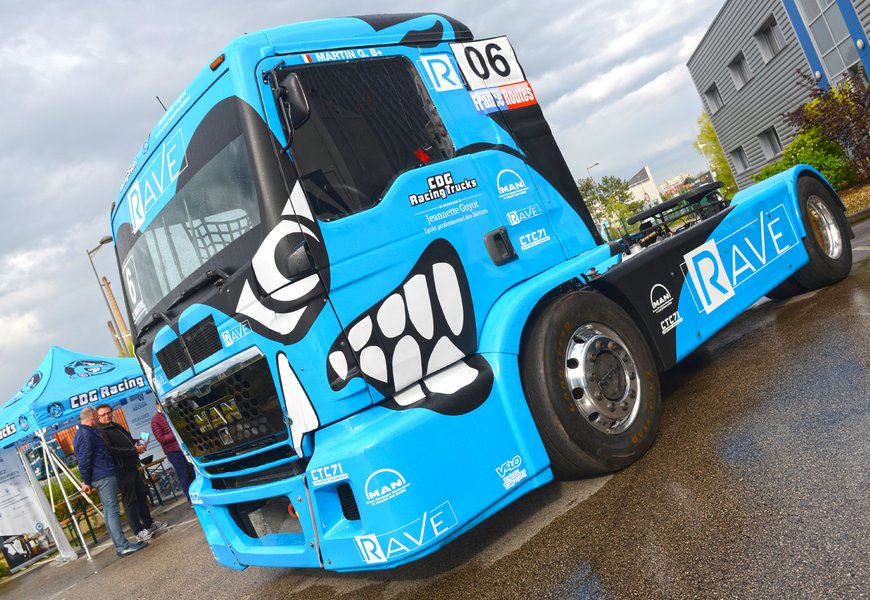 Le groupe Rave devient le sponsor de CDG Racing trucks - FranceRoutes