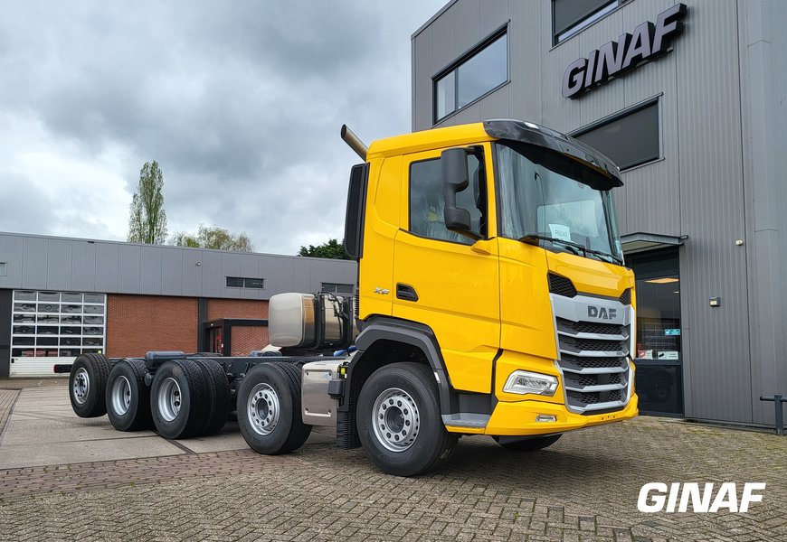 Ginaf va fournir des camions 10x4 à Daf - FranceRoutes