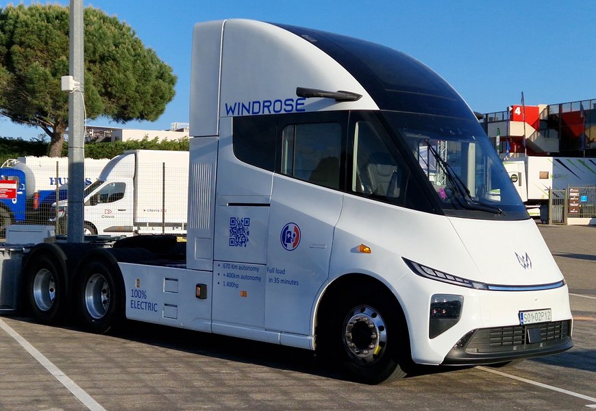 Tout sur Windrose, le camion électrique chinois fabriqué en France ...
